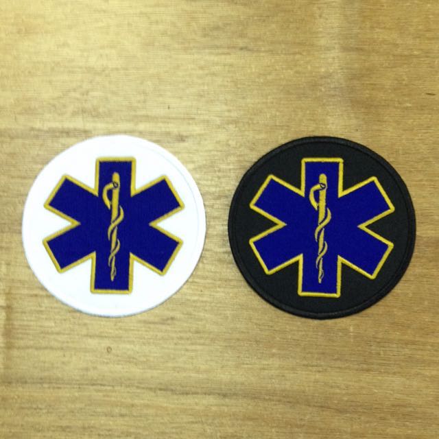 Paramedic Embroidery Badge (Iron-On), Hobbies & Toys, Stationery ...