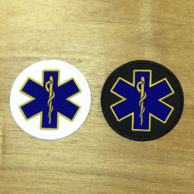 Paramedic Embroidery Badge (Iron-On), Hobbies & Toys, Stationery ...