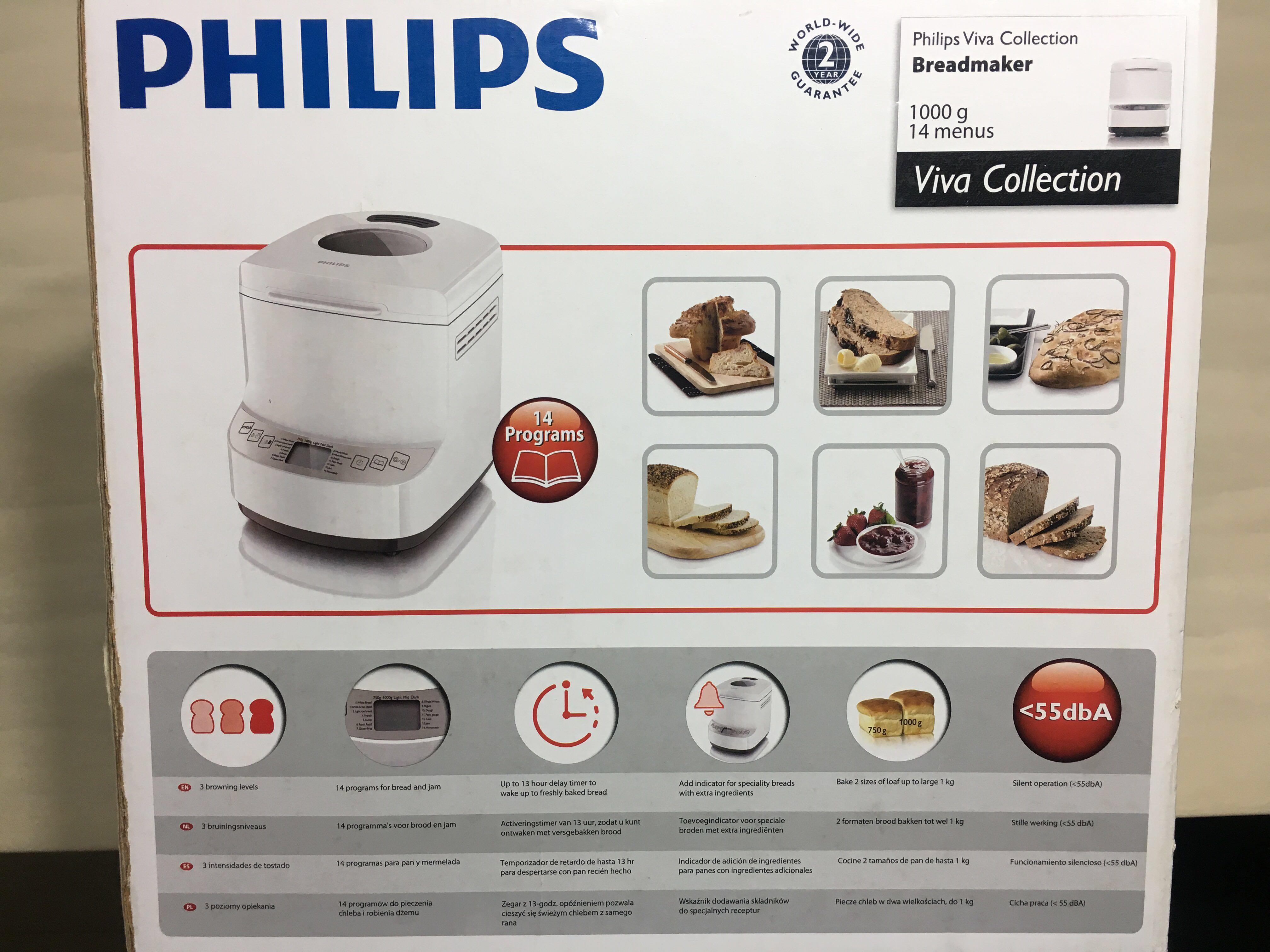 Philips Breadmaker (Viva Collection) HD9045 (Price negotiable), TV ...
