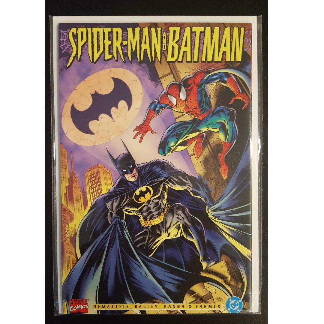 Spider-man Batman #1 : Disordered Minds (1995) Spidey & Bats Vs Carnage ...