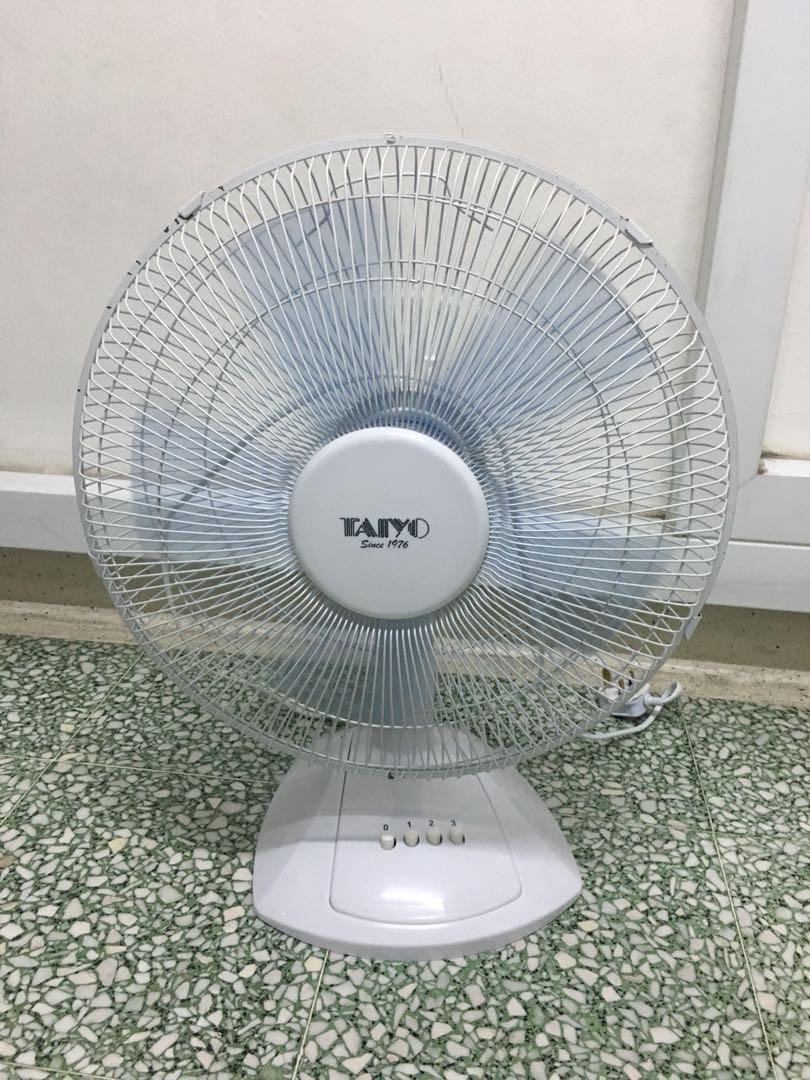 Taiyo Table Fan, Furniture & Home Living, Lighting & Fans, Fans on ...