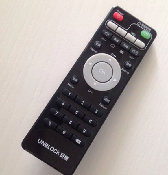 Unblock tech original ubox ubtv remote controller, TV & Home Appliances ...