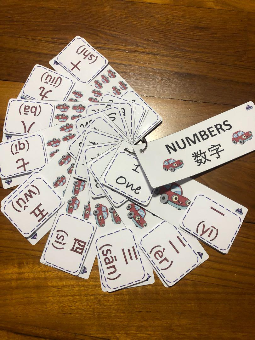 Velcro Activities Flash Cards, Hobbies & Toys, Toys & Games on Carousell