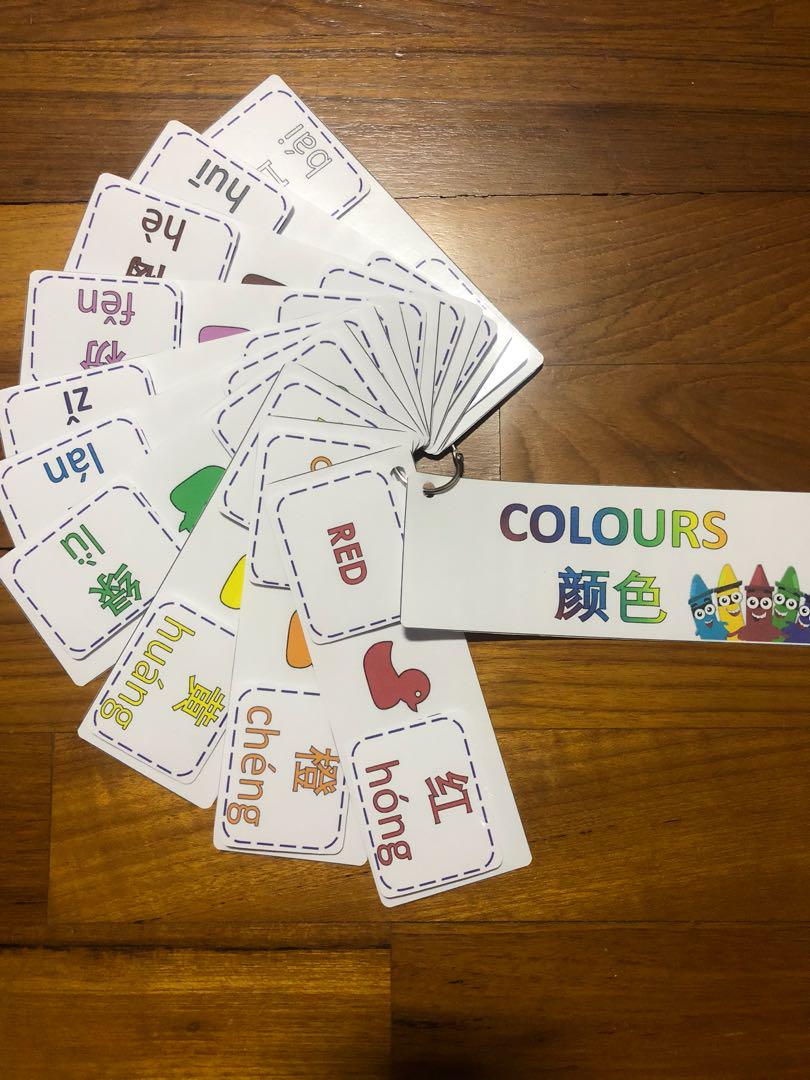 Velcro Activities Flash Cards, Hobbies & Toys, Toys & Games on Carousell