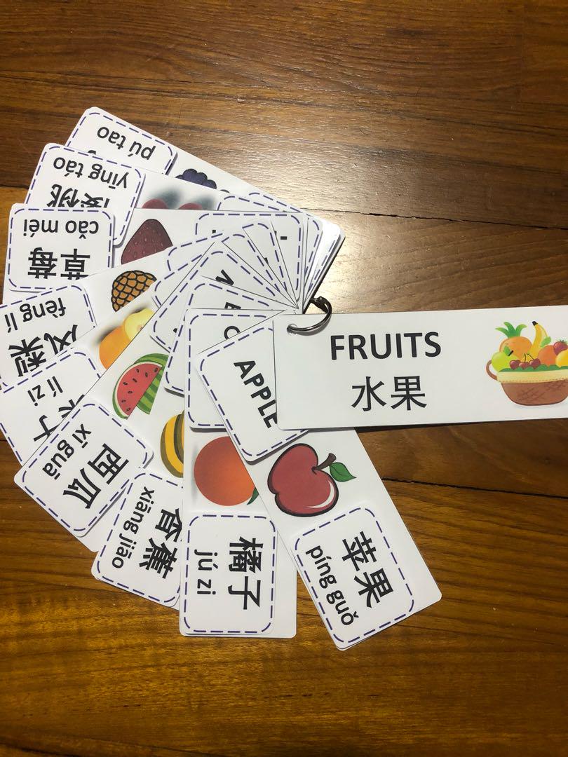 Velcro Activities Flash Cards, Hobbies & Toys, Toys & Games on Carousell