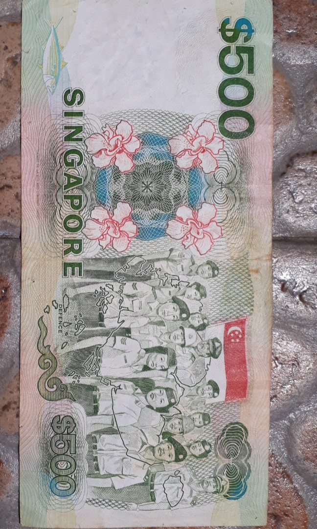 Vintage S$500 note, Hobbies & Toys, Memorabilia & Collectibles ...