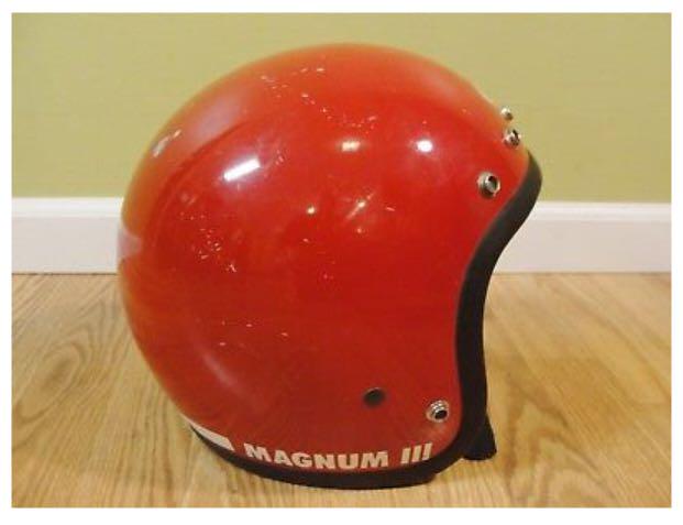 Collectors Rare bell Magnum helmet, Motorbikes on Carousell