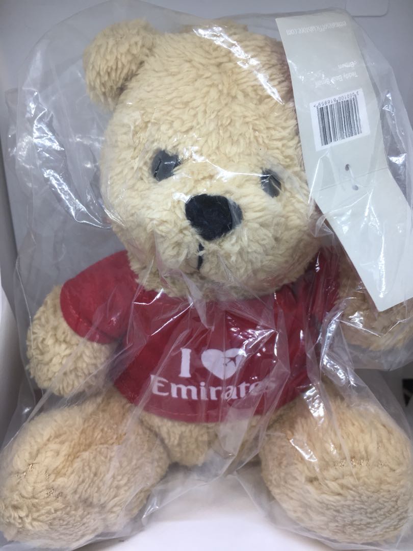 Emirates Small Teddy Bear, Hobbies & Toys, Toys & Games on Carousell