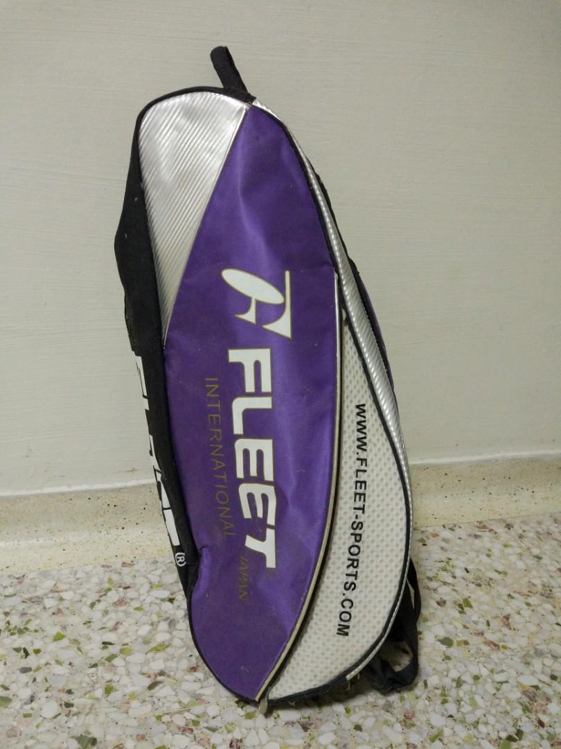 Fleet badminton racket Bag, Sports Equipment, Sports & Games, Racket ...