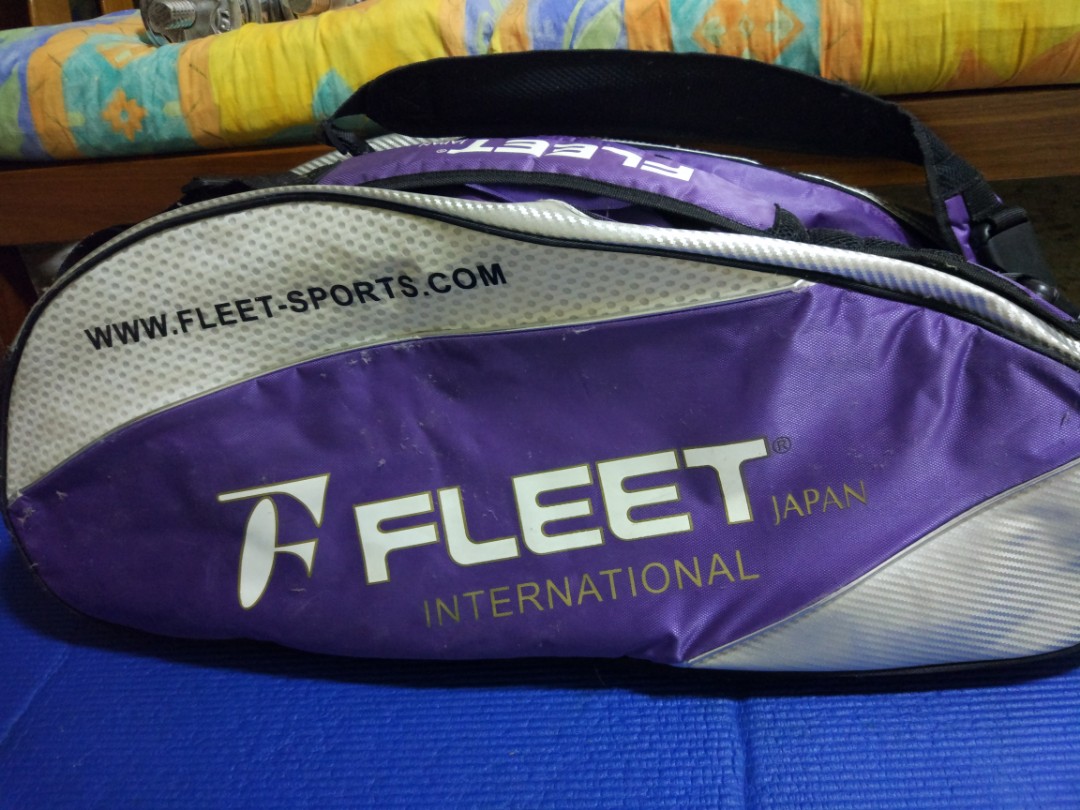 Fleet badminton racket Bag, Sports Equipment, Sports & Games, Racket ...
