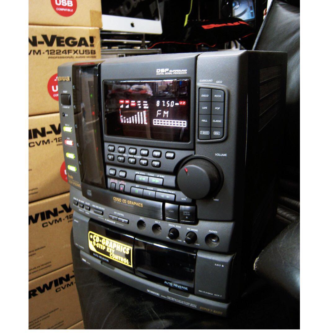 HARD TO FIND- VINTAGE RARE 90'S SHOWROOM DISPLAY AIWA JUKEBOX STYLE 50 ...