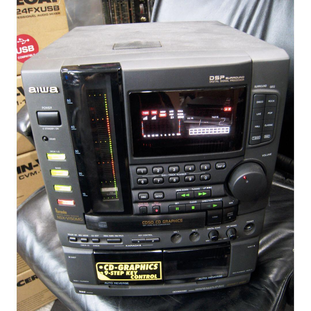 HARD TO FIND- VINTAGE RARE 90'S SHOWROOM DISPLAY AIWA JUKEBOX STYLE 50 ...