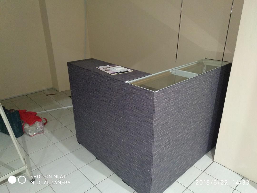 L Shape Boutique Counter ( Boltless ) Custom Made, Furniture & Home ...