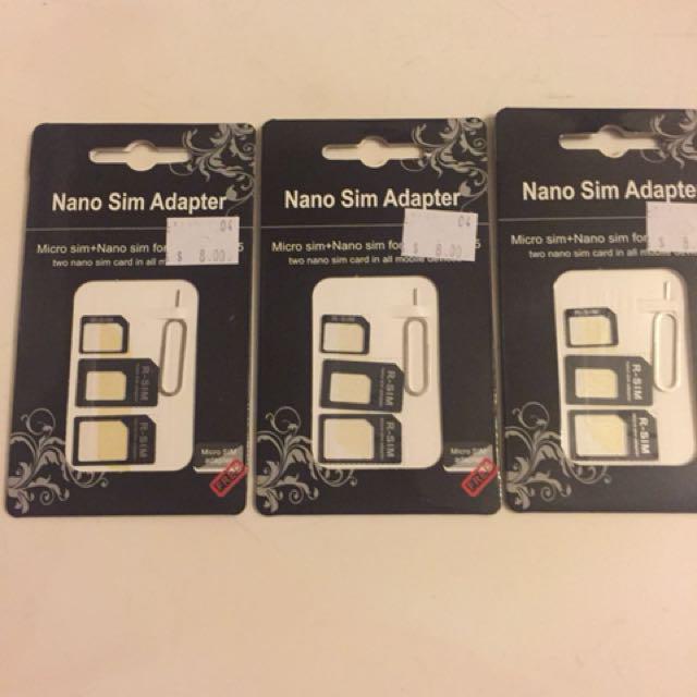 Nano Sim Adapter, Mobile Phones & Gadgets, Mobile & Gadget Accessories ...