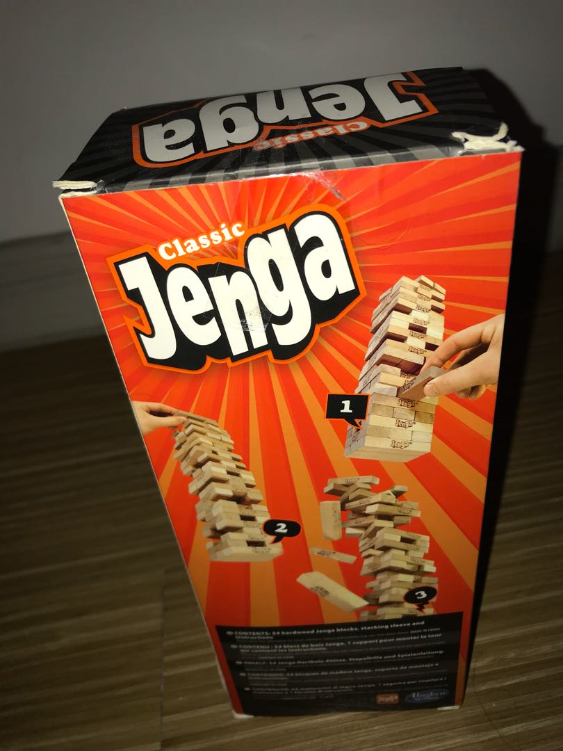 Original Classic Jengga (Stack up blocks), Hobbies & Toys, Toys & Games ...