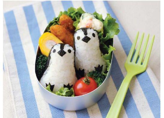 Penguin Rice Ball Sushi Bento Mold, TV & Home Appliances, Kitchen ...