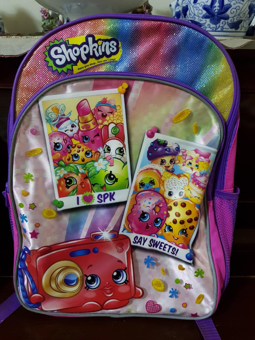 Shopkins 16" Backpack, Babies & Kids, Going Out, Diaper Bags & Wetbags ...