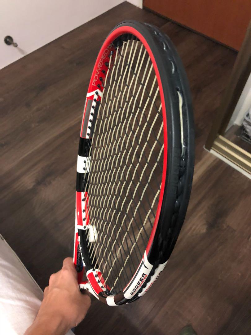 Tennis Racket Babolat Pure Storm GT, Sports Equipment, Sports & Games ...