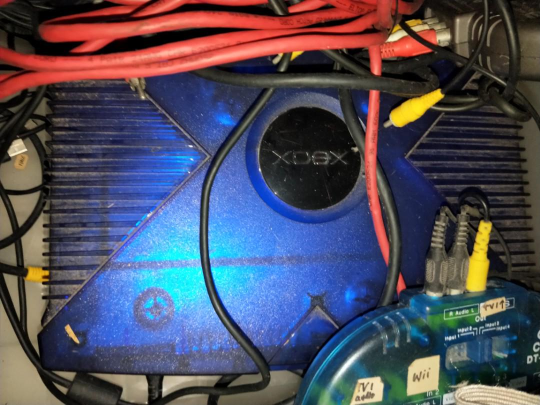 Vintage Xbox Crystal blue, Video Gaming, Video Game Consoles, Others on ...