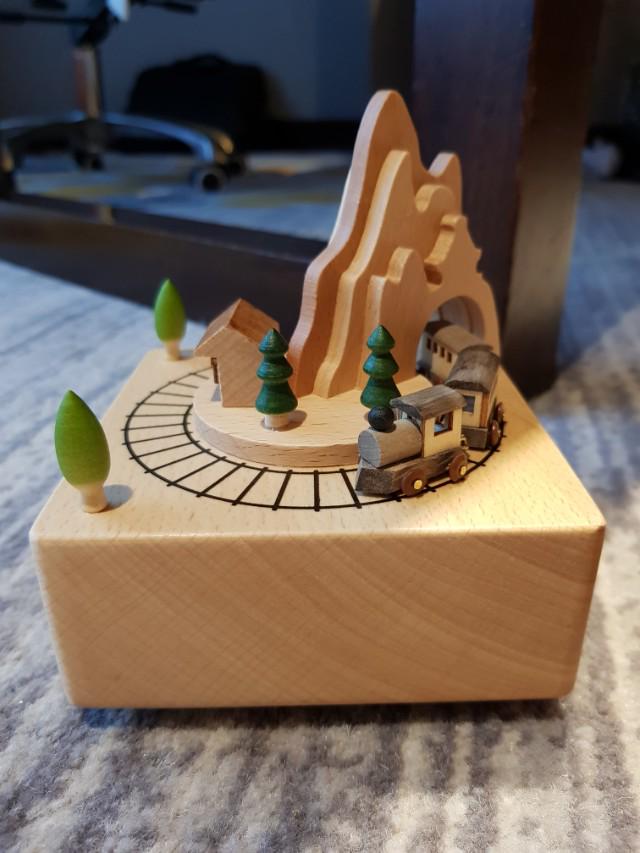 Wooden Music Box, Everything Else on Carousell