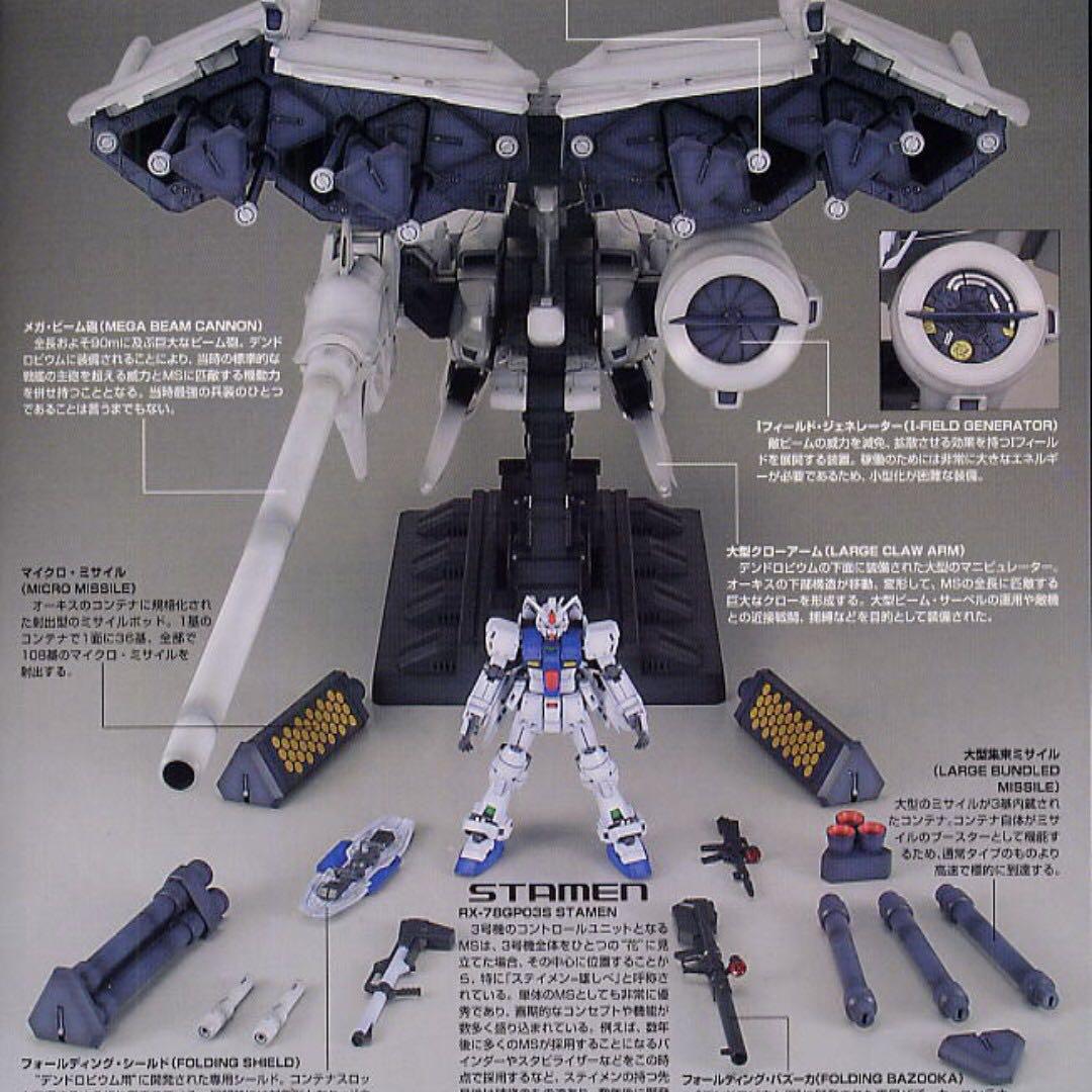 1/144 HGUC RX-78 GP03 Gundam & GP03 Dendrobium, Hobbies & Toys, Toys ...