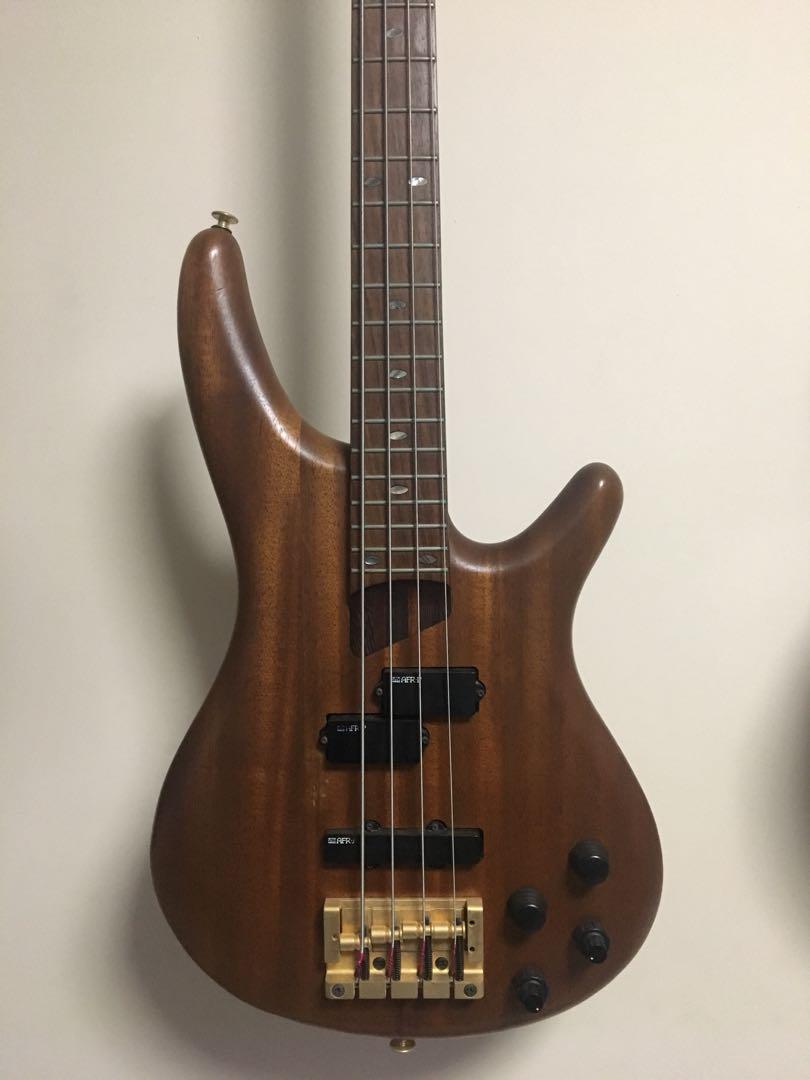 1995 Made in Japan (Fuji-gen Plant) IBANEZ Sound Gear 4 String Bass ...