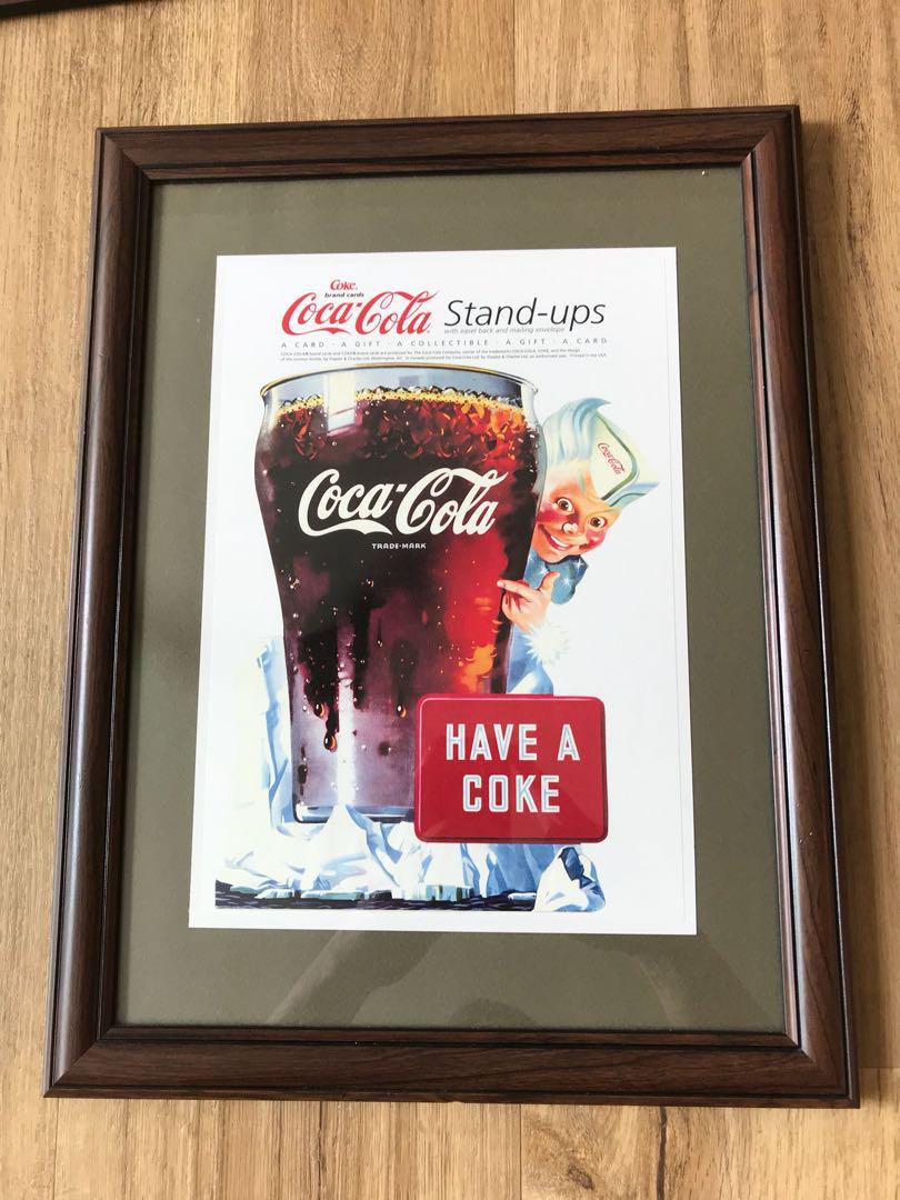 Coca cola framed posters, Hobbies & Toys, Stationery & Craft, Art ...