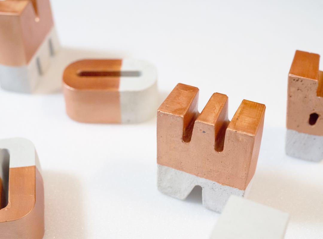 Concrete letters and alphabets customised , Hobbies & Toys, Stationery ...