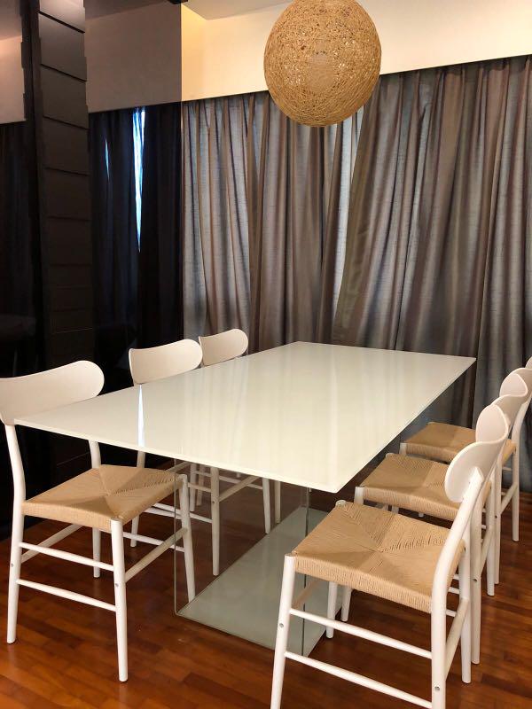 Designer dining table, Furniture & Home Living, Furniture, Tables ...