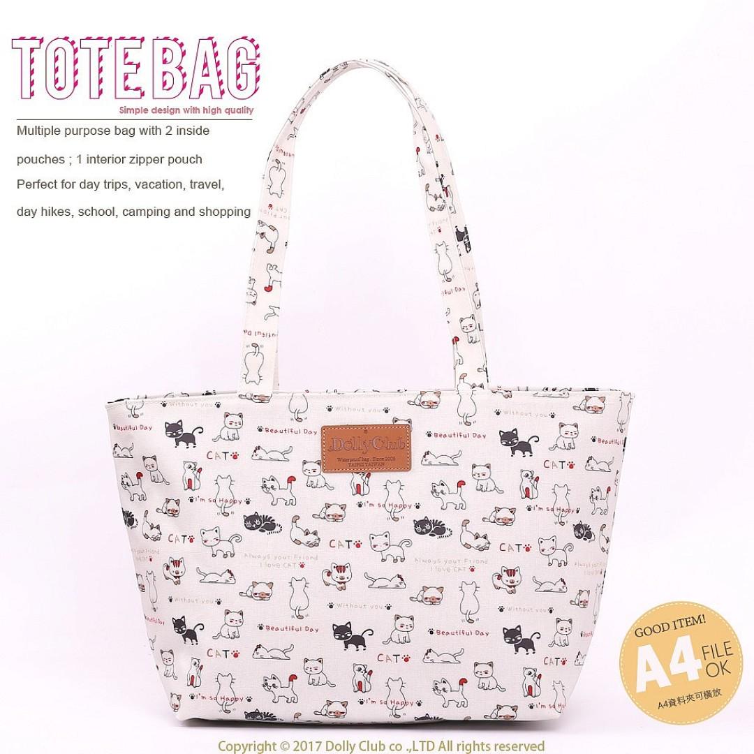Dolly Club A4 Tote Bag, Women's Fashion, Bags & Wallets, Cross-body ...