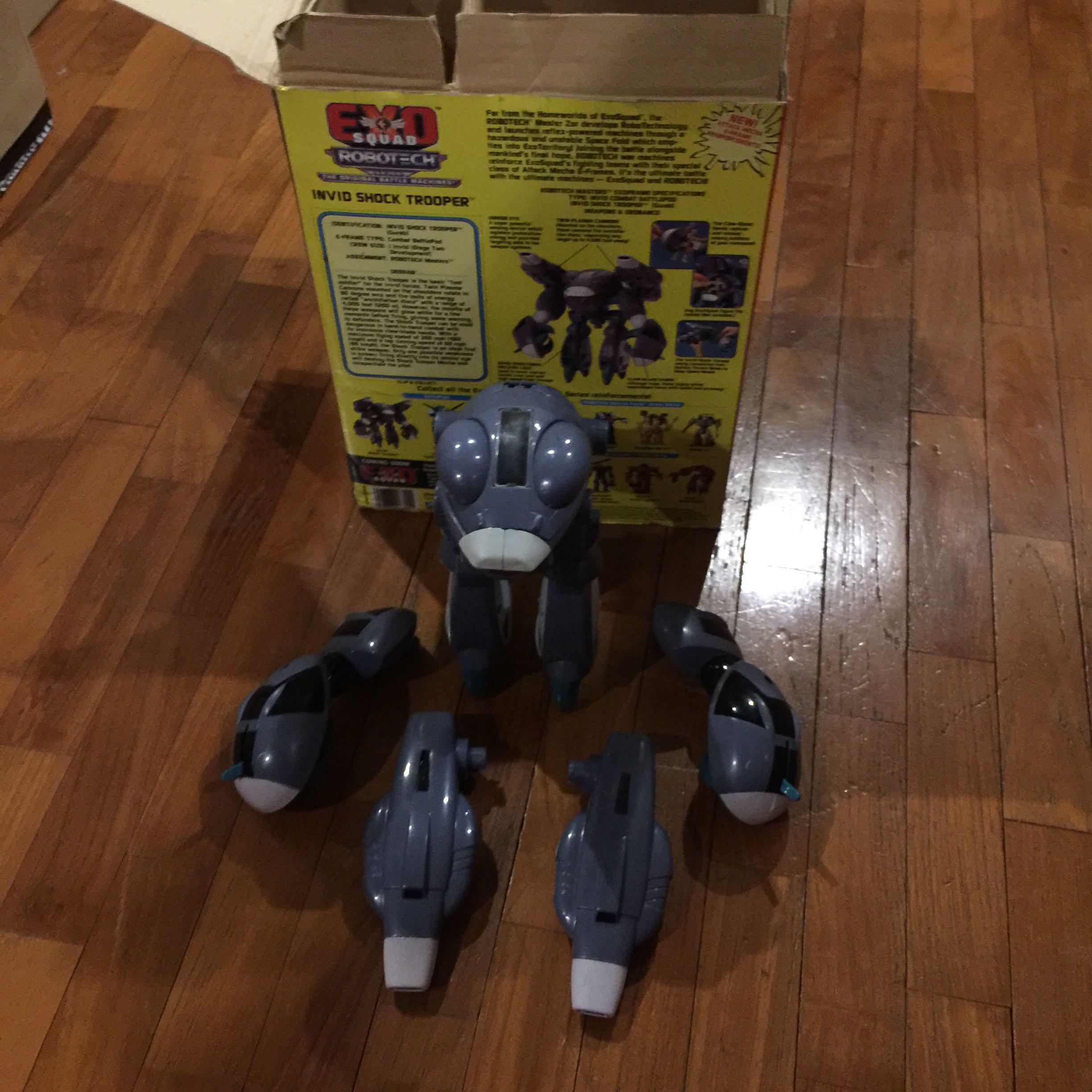 EXO SQUAD ROBOTECH INVID SHOCK TROPPER Macross Mospeada, Hobbies & Toys ...