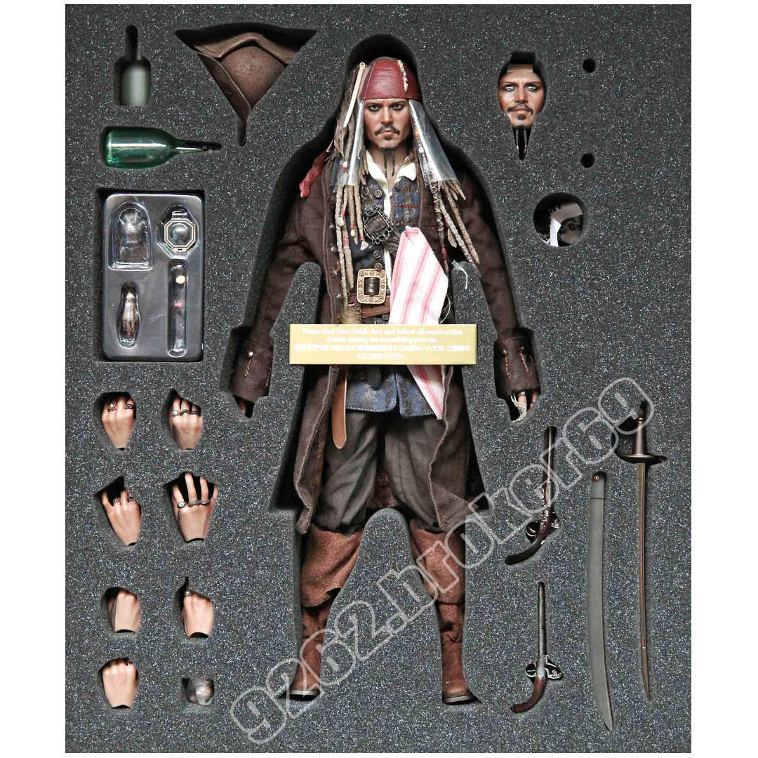 Hot Toys Jack Sparrow On Stranger Tides DX06, Hobbies & Toys, Toys ...