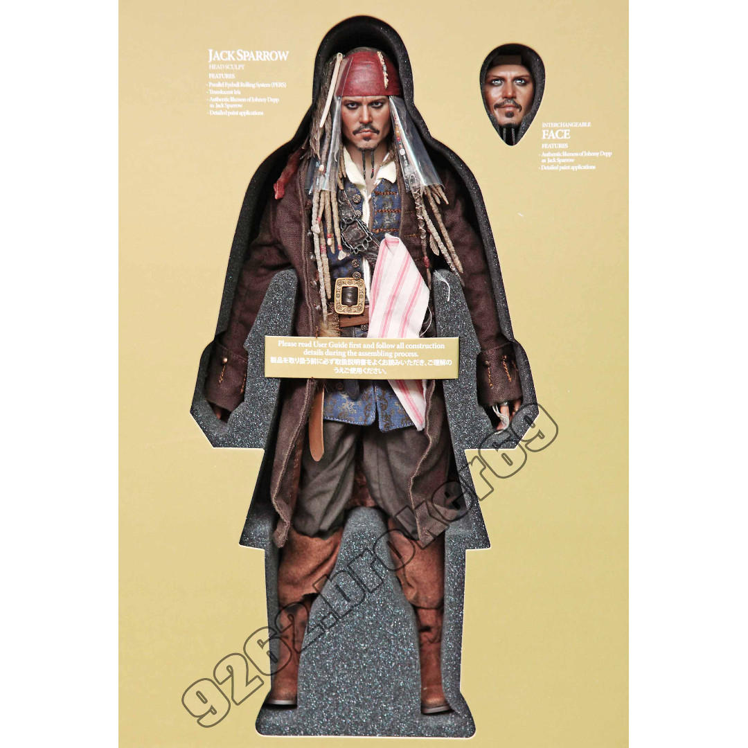 Hot Toys Jack Sparrow On Stranger Tides DX06, Hobbies & Toys, Toys ...