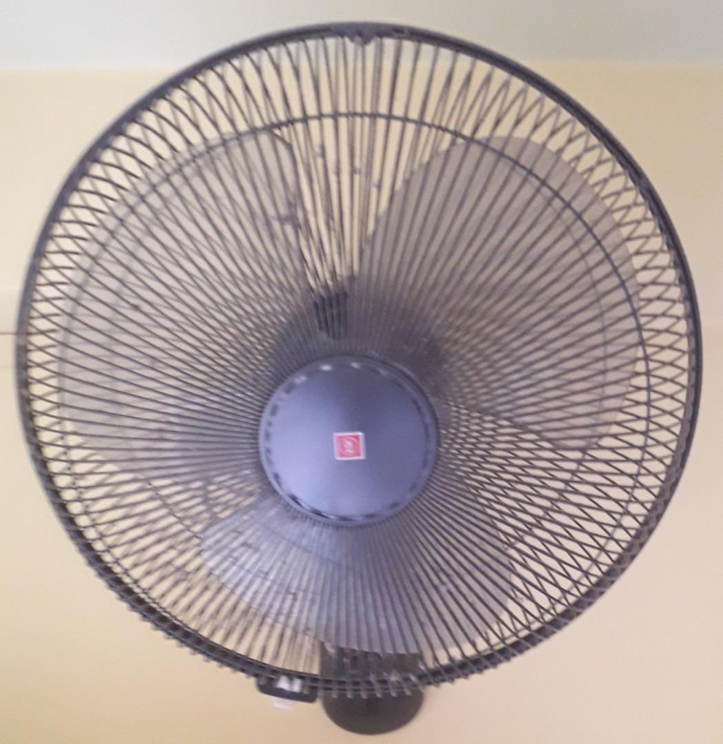 KDK wall mounted fan with remote control, Furniture & Home Living ...