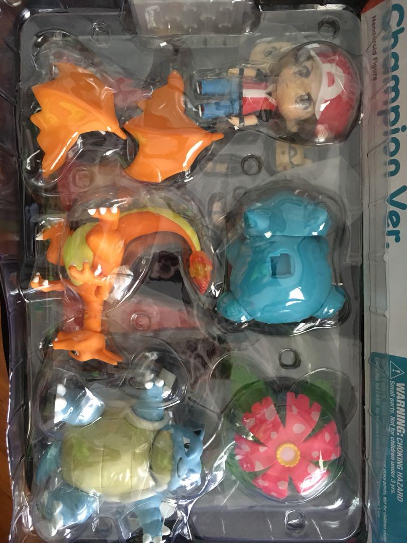 Nendoroid Pokemon Trainer Red: Champion Ver. Posable Figure, Hobbies ...