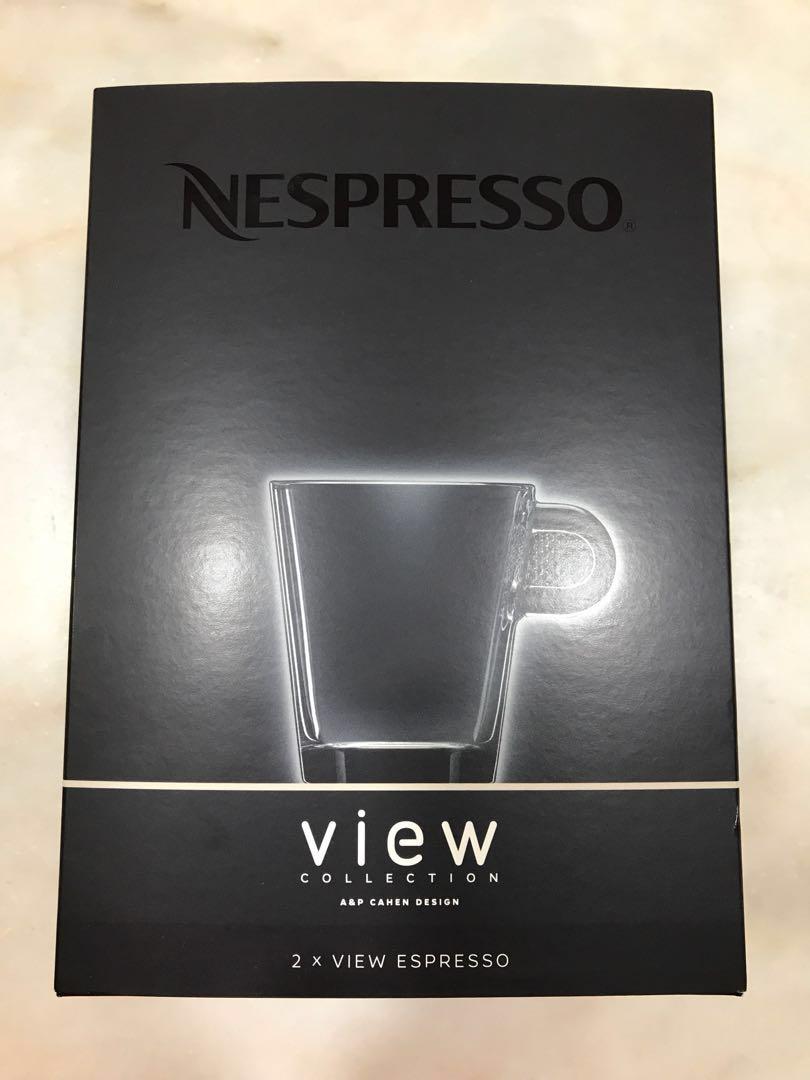 Nespresso view collection - 2x view espresso cups, TV & Home Appliances ...