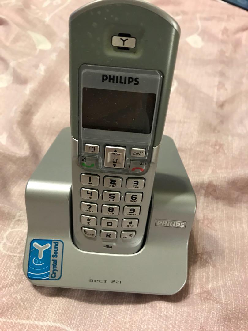 Philips Dect Phone, TV & Home Appliances, TV & Entertainment, TV Parts ...