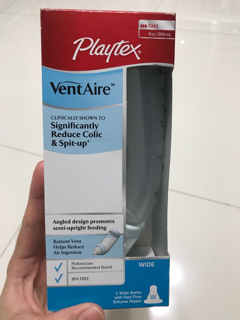 Playtex Milk Bottle, Babies & Kids, Nursing & Feeding, Breastfeeding ...