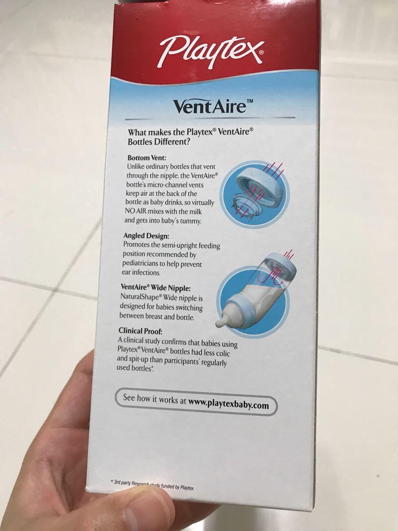Playtex Milk Bottle, Babies & Kids, Nursing & Feeding, Breastfeeding ...