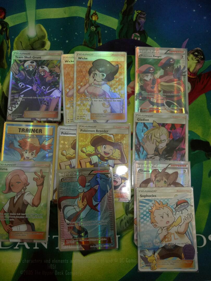 Pokemon tcg card fa supporters, Toys & Games, Board Games & Cards on ...