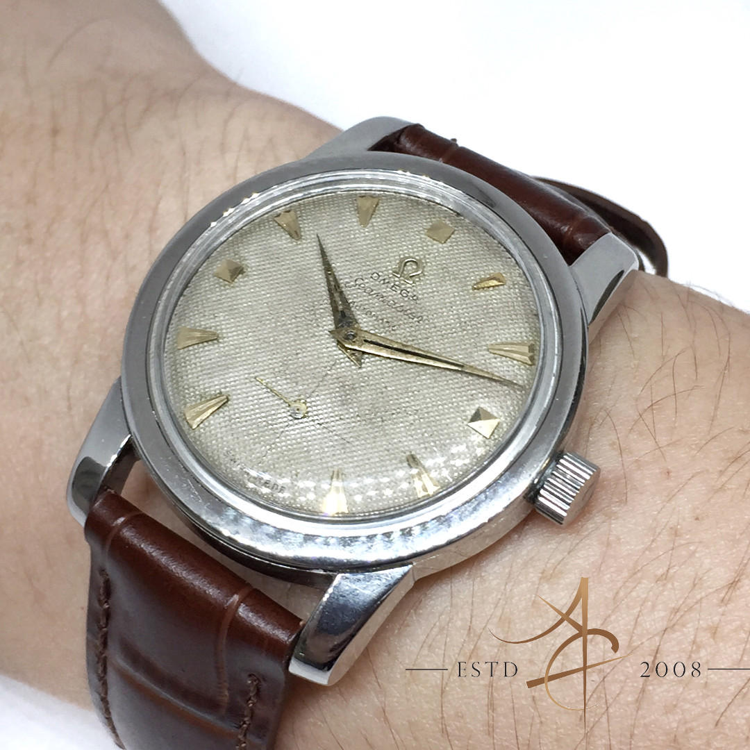 [Rare] Omega Seamaster Automatic Honeycomb Sub Dial Vintage Watch ...