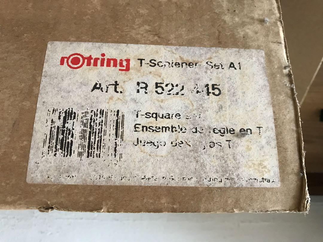Rotring T-Square Set, Hobbies & Toys, Stationery & Craft, Craft ...