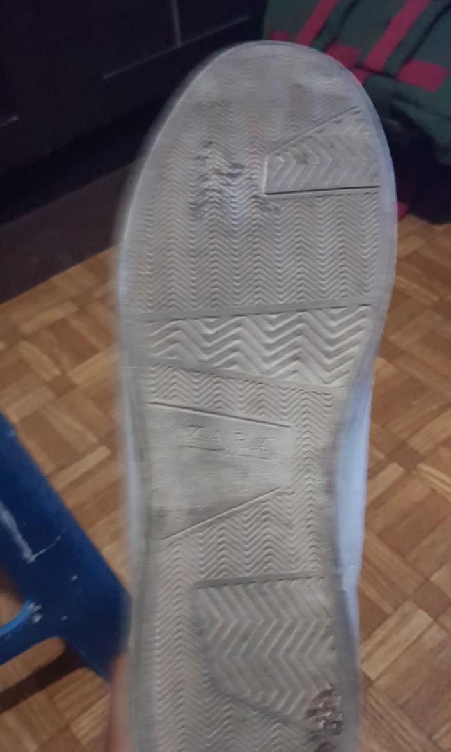 Sepatu zara putih, Fesyen Pria, Sepatu di Carousell