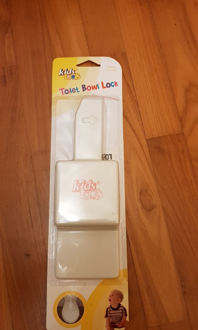 Toilet bowl lock, Babies & Kids, Bathing & Changing, Bathtub & Bath ...