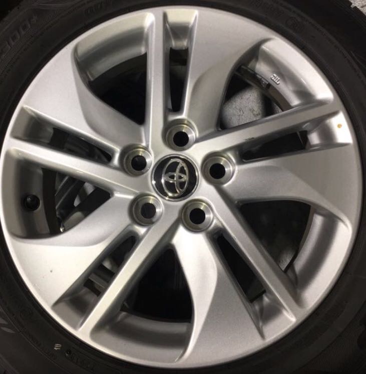 Toyota 15” OEM Rims (Set of 4), Car Accessories, Tyres & Rims on Carousell