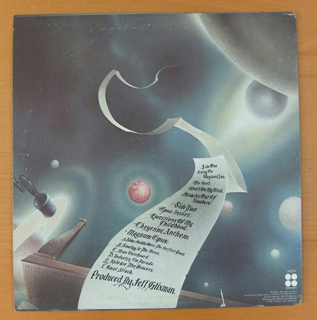 Vinyl LP: Kansas "Leftoverture" *the band's most popular album, Music ...