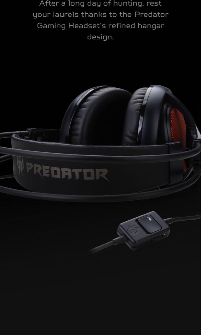 Acer Predator Gaming Headset, Computers & Tech, Parts & Accessories ...