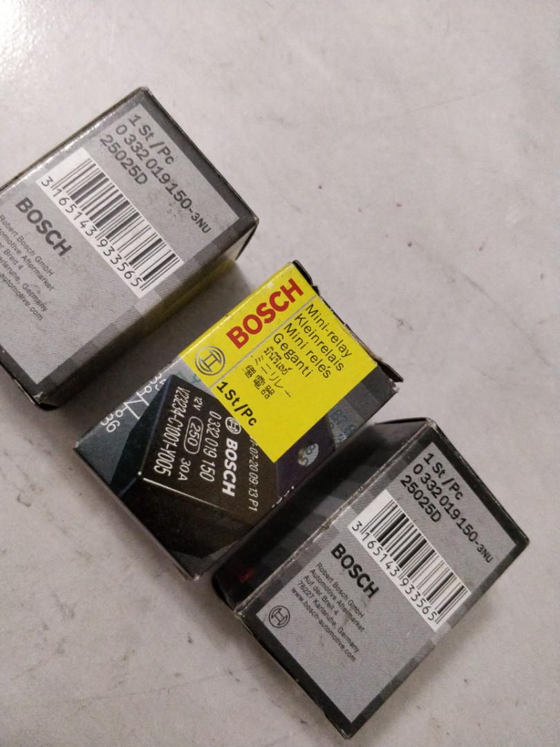 Bosch mini-relay, Car Parts & Accessories on Carousell