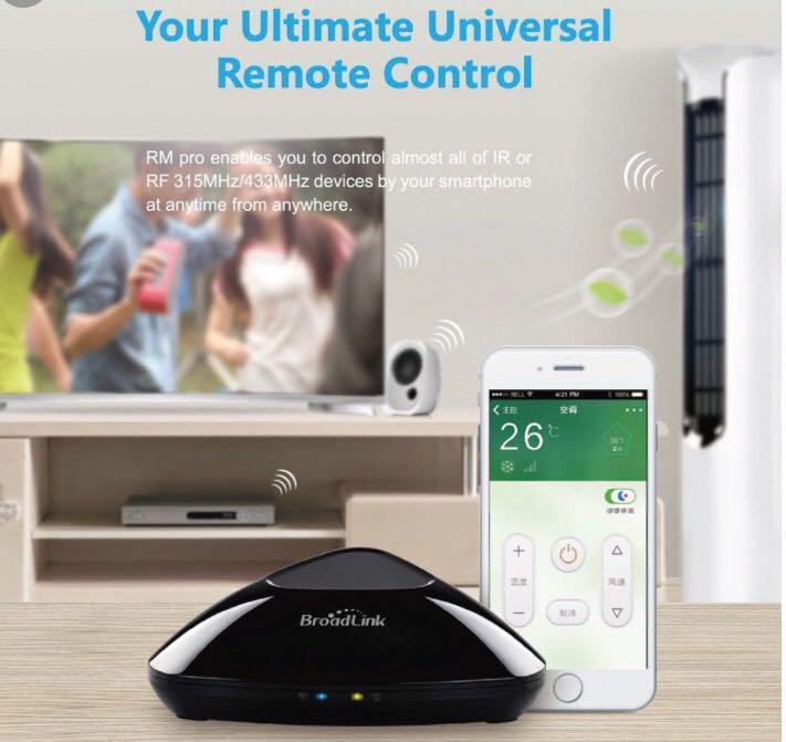 Broadlink RM PRO+ (Smart Home Solution with Video Demo), TV & Home ...