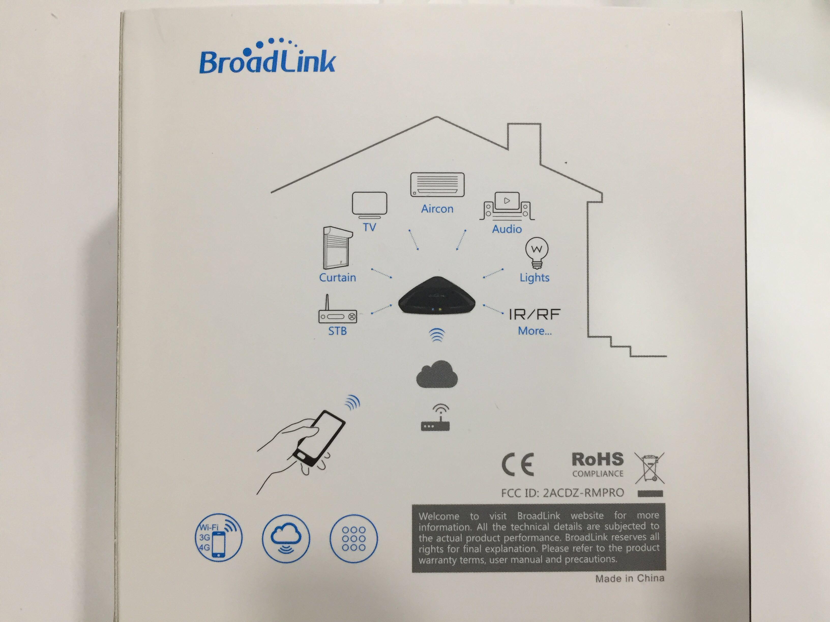 Broadlink RM PRO+ (Smart Home Solution with Video Demo), TV & Home ...